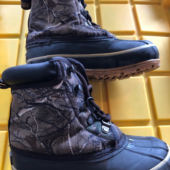 game winner | Shoes | Boys Hunting Camo Boots | Poshmark